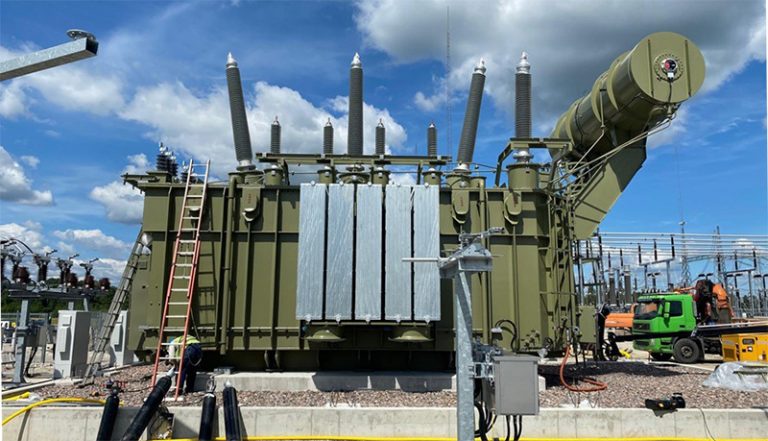 330kV Trafo installed by our collegues in Energel Estonia! - Malthe ...